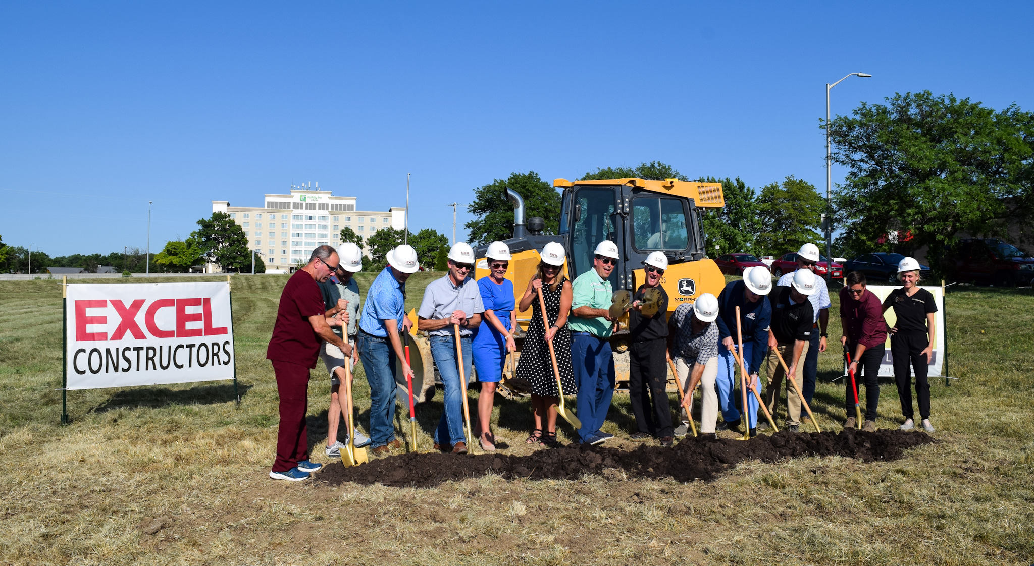 Surgicenter of Johnson County Groundbreaking - Excel Constructors