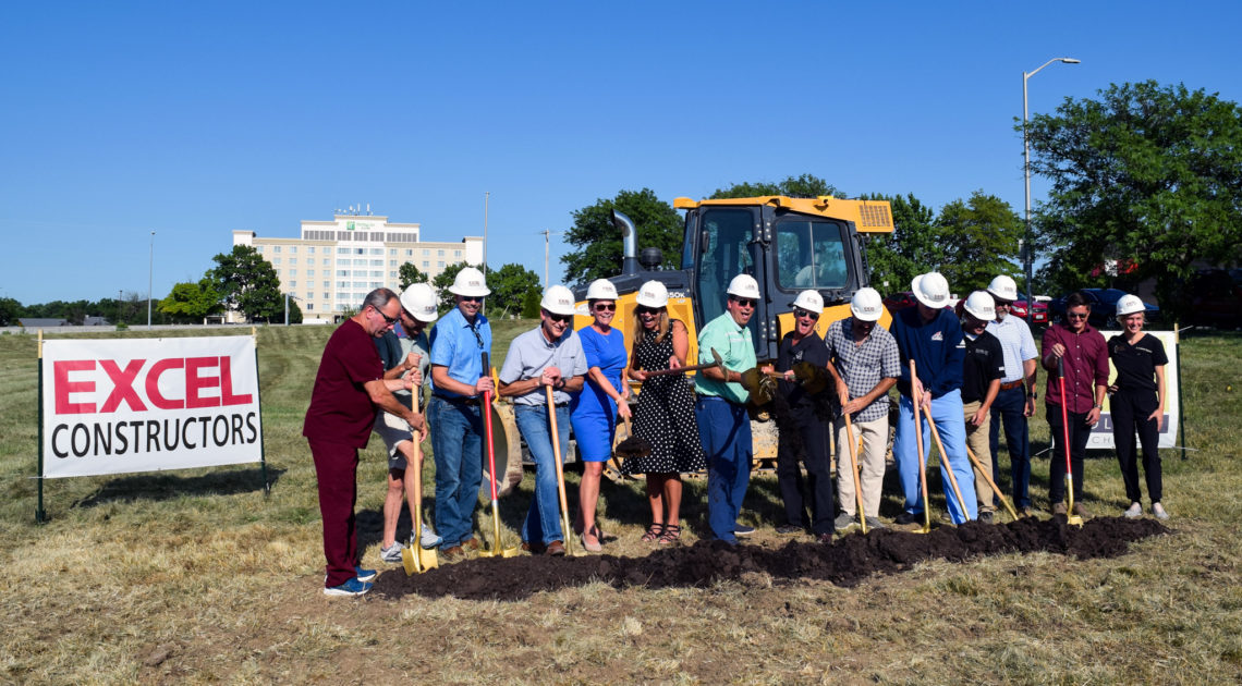 Surgicenter of Johnson County Groundbreaking - Excel Constructors